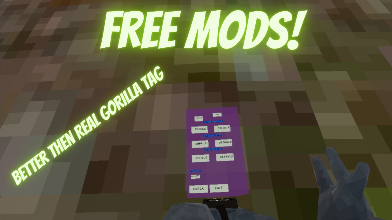 How to get Gorilla Mods! - YouTube