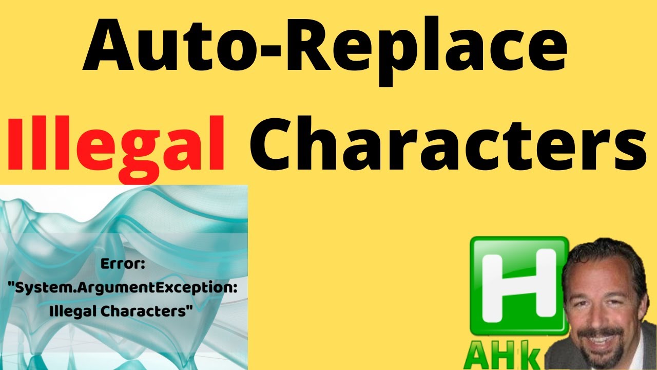 Auto Replace Illegal Characters For dumb CMS Systems 2021 YouTube auto-replace-illegal-characters-for-dumb-cms-systems-2021-youtube
