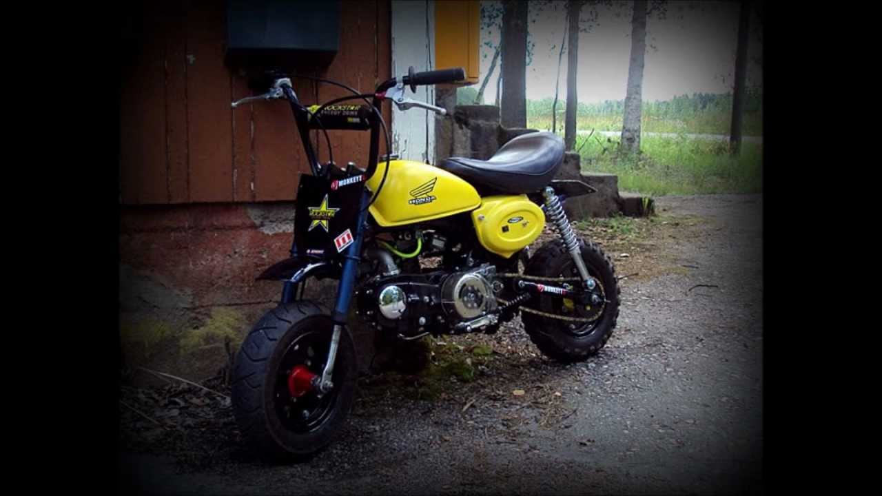 Honda Monkey Tuning FIN - YouTube