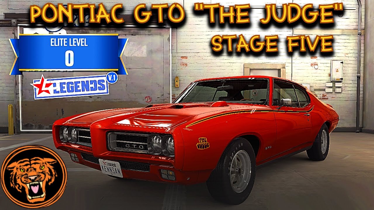 CSR2: The Legendary Pontiac GTO "The Judge" - Stage 5 - YouTube