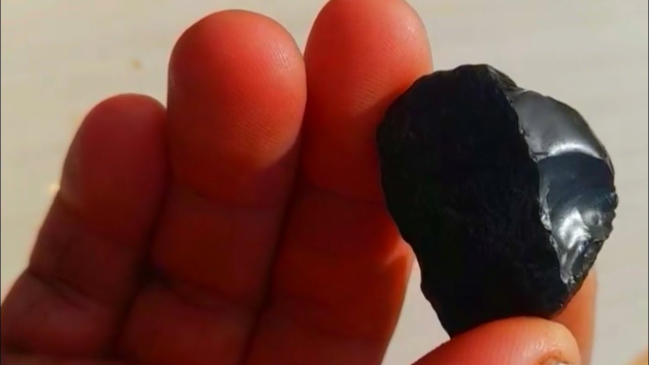 carbonado black diamond meteorite stone#diamond - YouTube