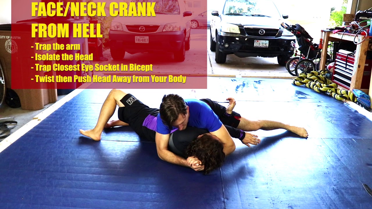 The Neck Crank From Top Side | BJJ FOR MEAN GUYS (Catch Wrestling ...