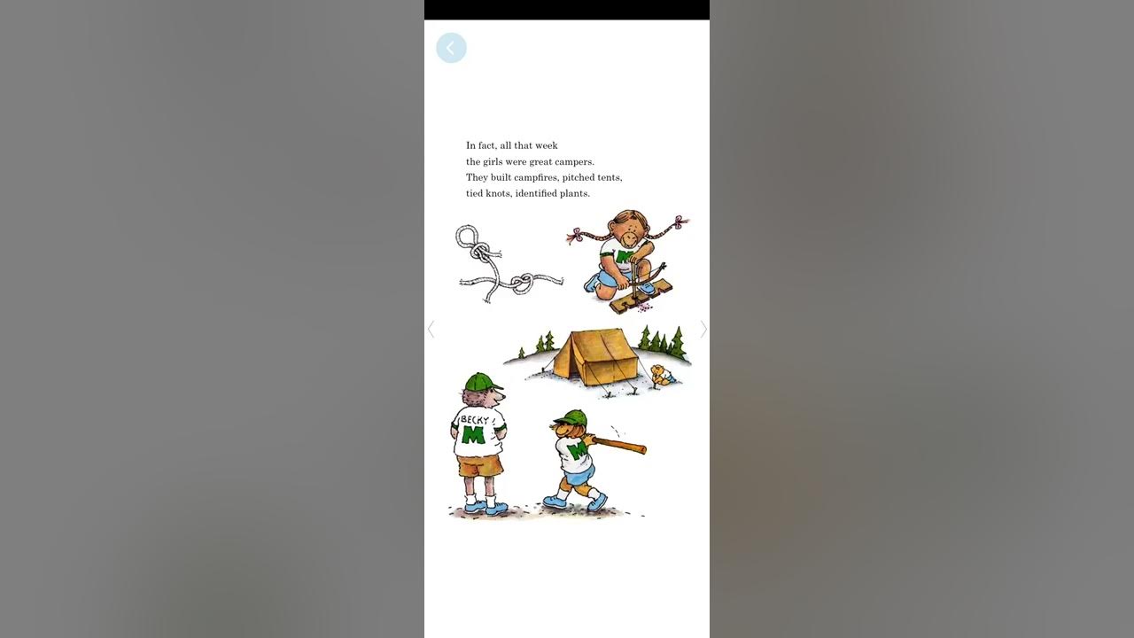 Arthur Goes to Camp by Marc Brown - YouTube