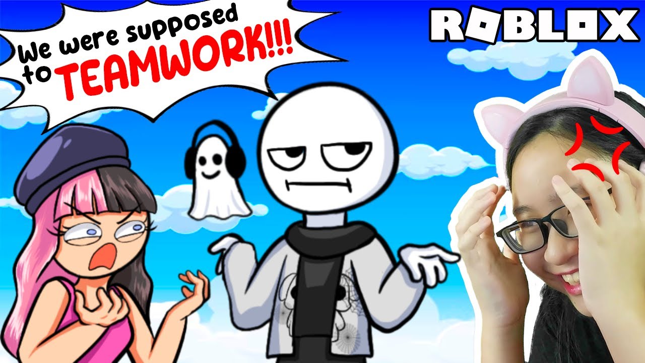 Roblox | Teamwork Puzzle - Playing with My Friend from SCHOOL!!! - YouTube