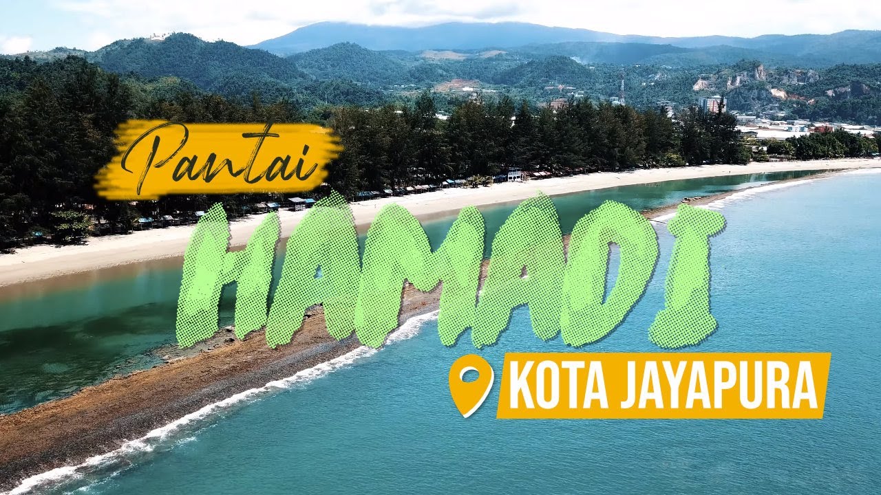 Wisata Pantai Hamadi Kota Jayapura - Papua - YouTube