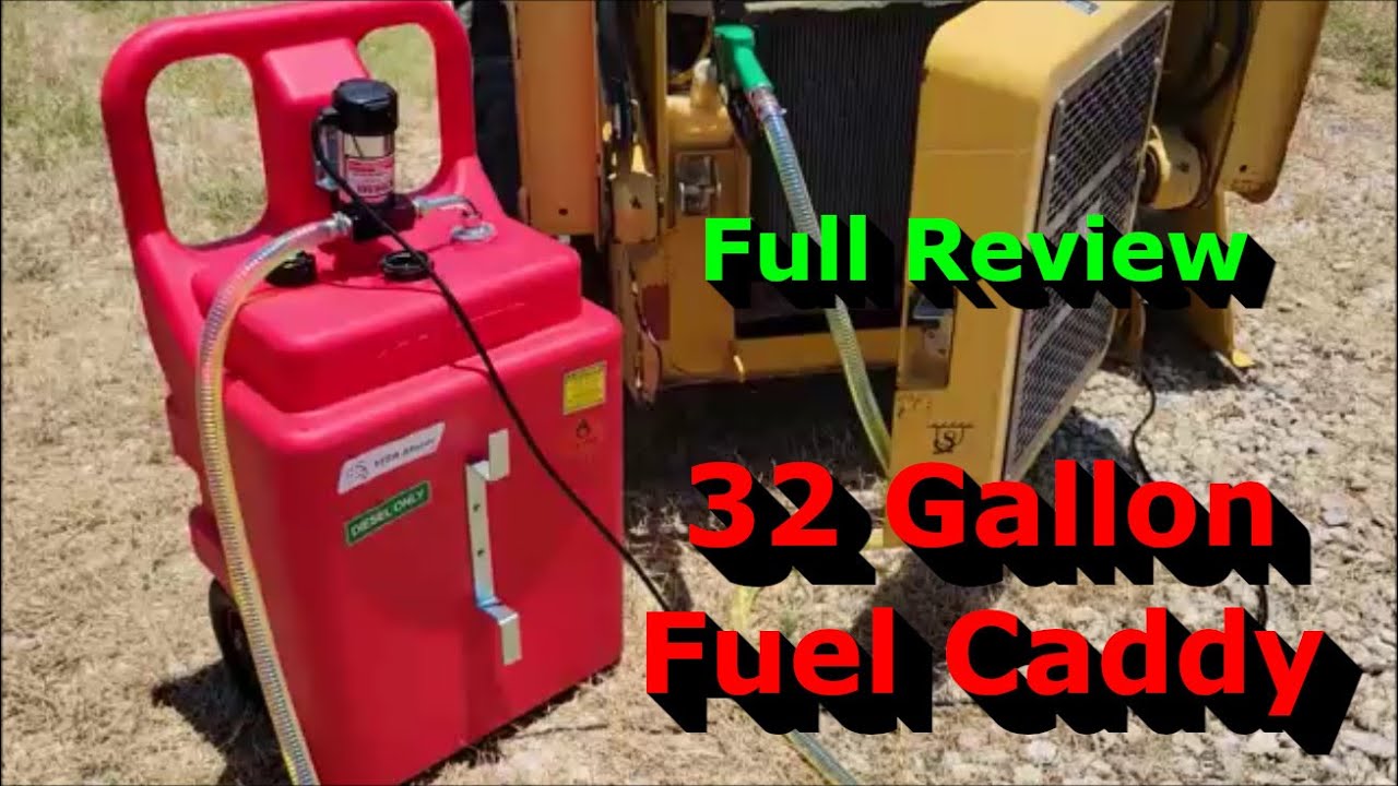 Check Out This 32 Gallon Diesel Fuel Caddy - Full Review - YouTube