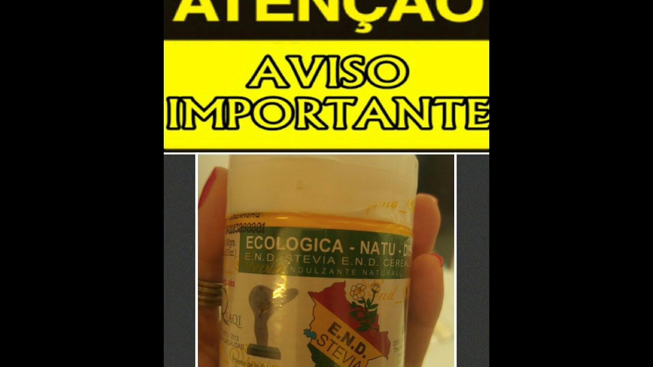 Adoçante Boliviano Stevia END TESTADO! Atenção - YouTube