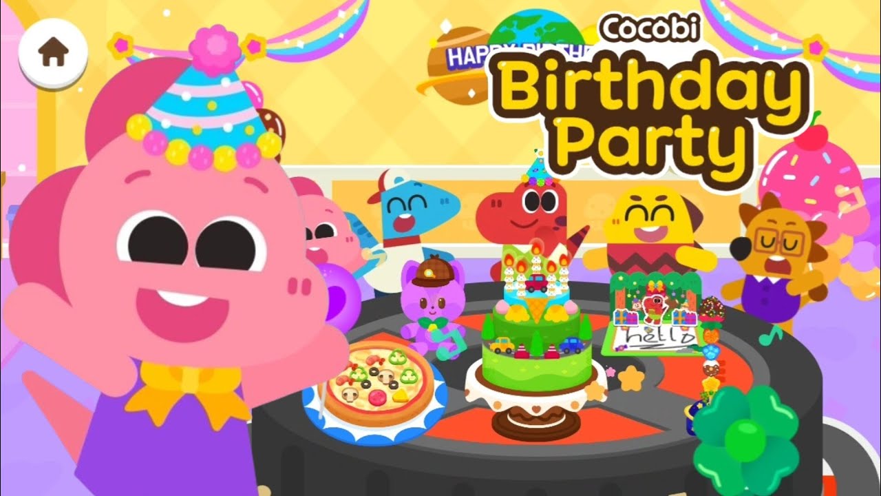 Cocobi Game | Cocobi Birthday Party | New Updates Part 10 | 🦕🦖🎂🎉🎁 - YouTube