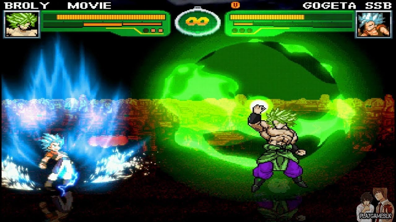 Mugen Battles | Legendary Super Saiyan Broly (DBS) vs Super Saiyan Blue ...
