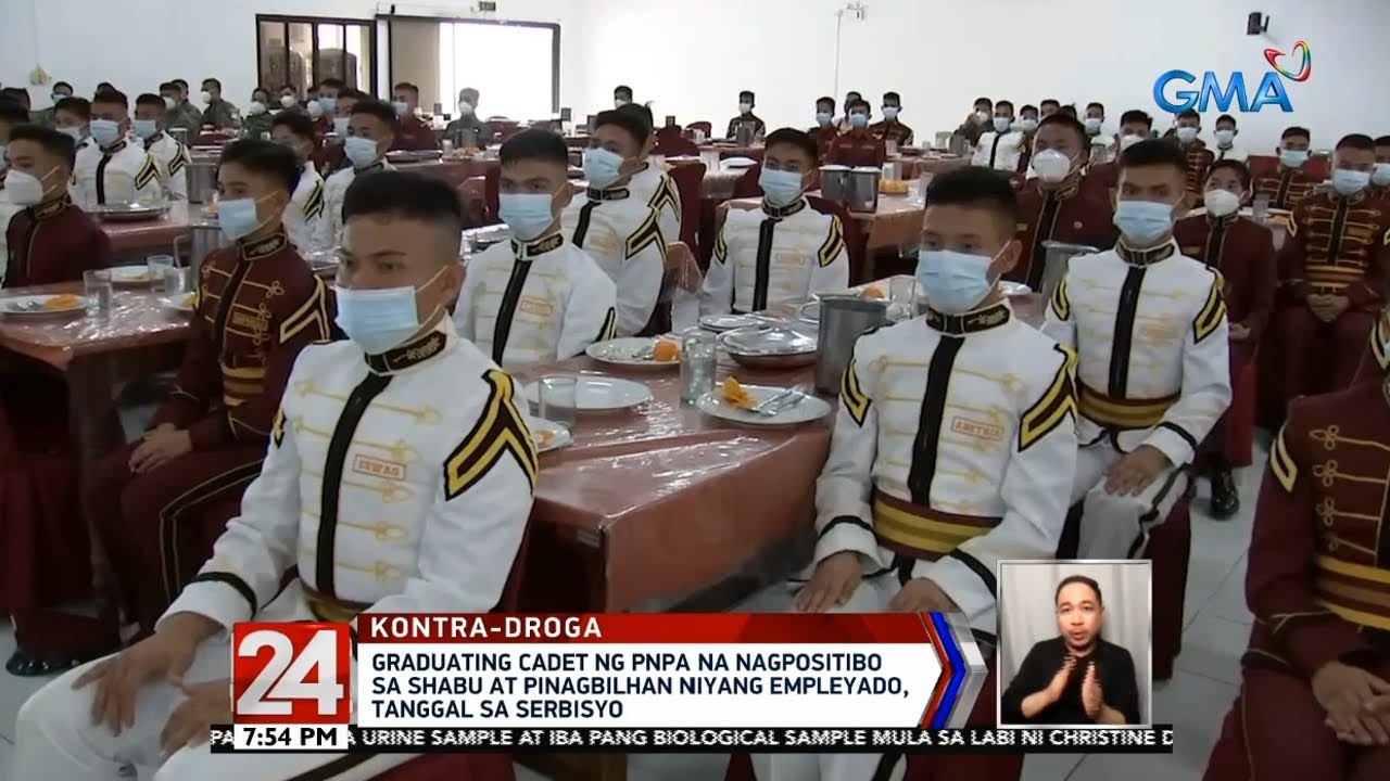 24 Oras: Graduating cadet ng PNPA na nagpositibo sa shabu, tanggal sa ...