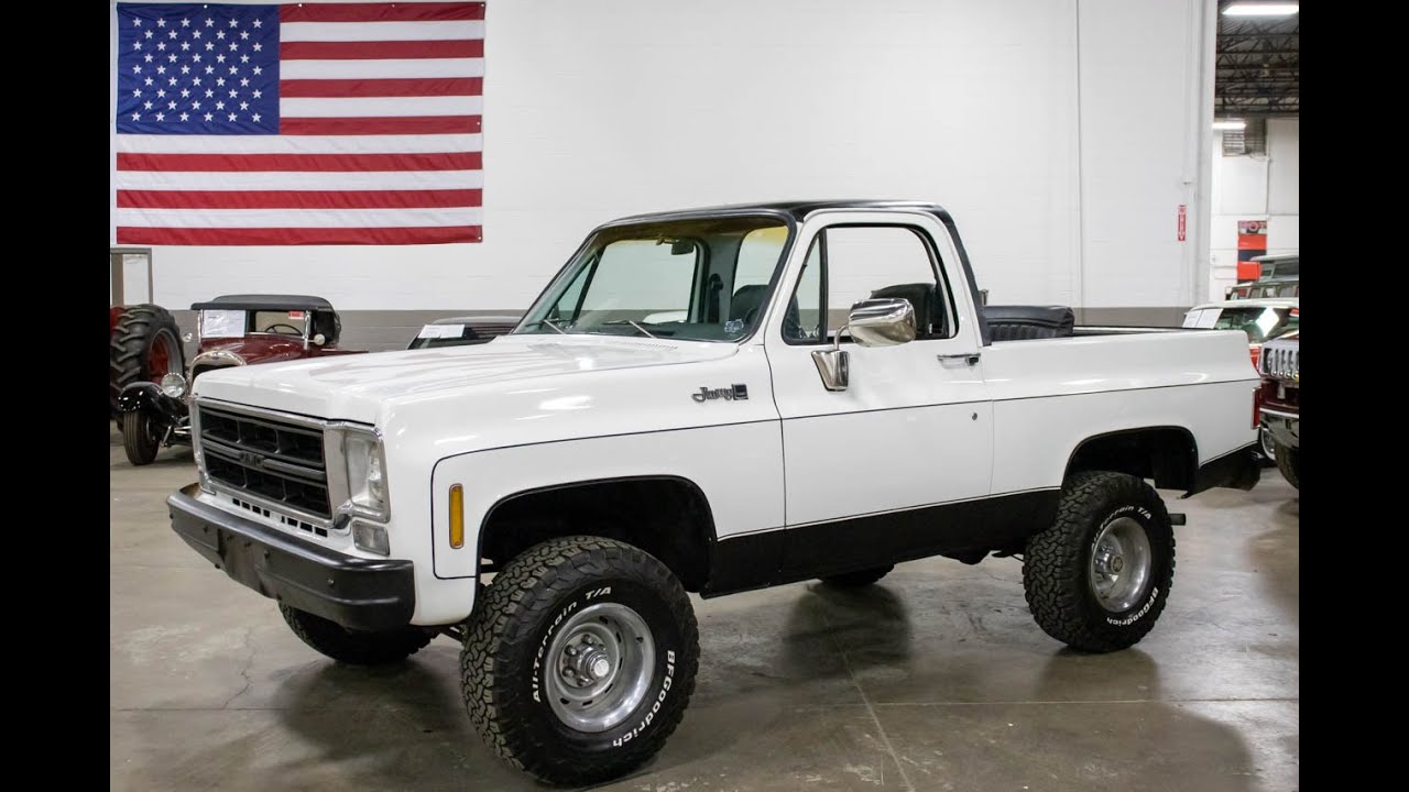 1976 GMC Jimmy For Sale - Walk Around (95k Miles) GR AUTO GALLERY - YouTube