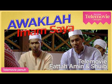 [EPISOD PENUH] Awaklah Imam Saya (Fattah Amin, Shuib Sepah) | THROWBACK TELEMOVIE GEMPAK