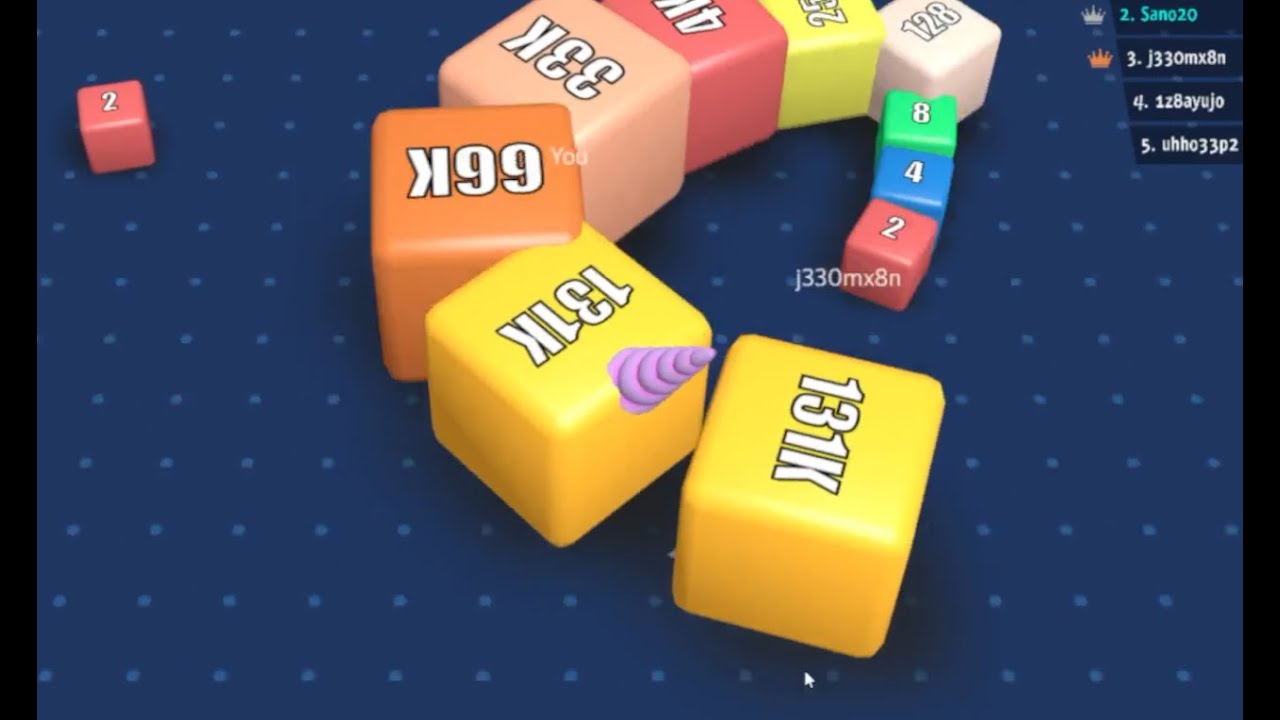 Cubes 2048.io - 131K vs 131K - YouTube