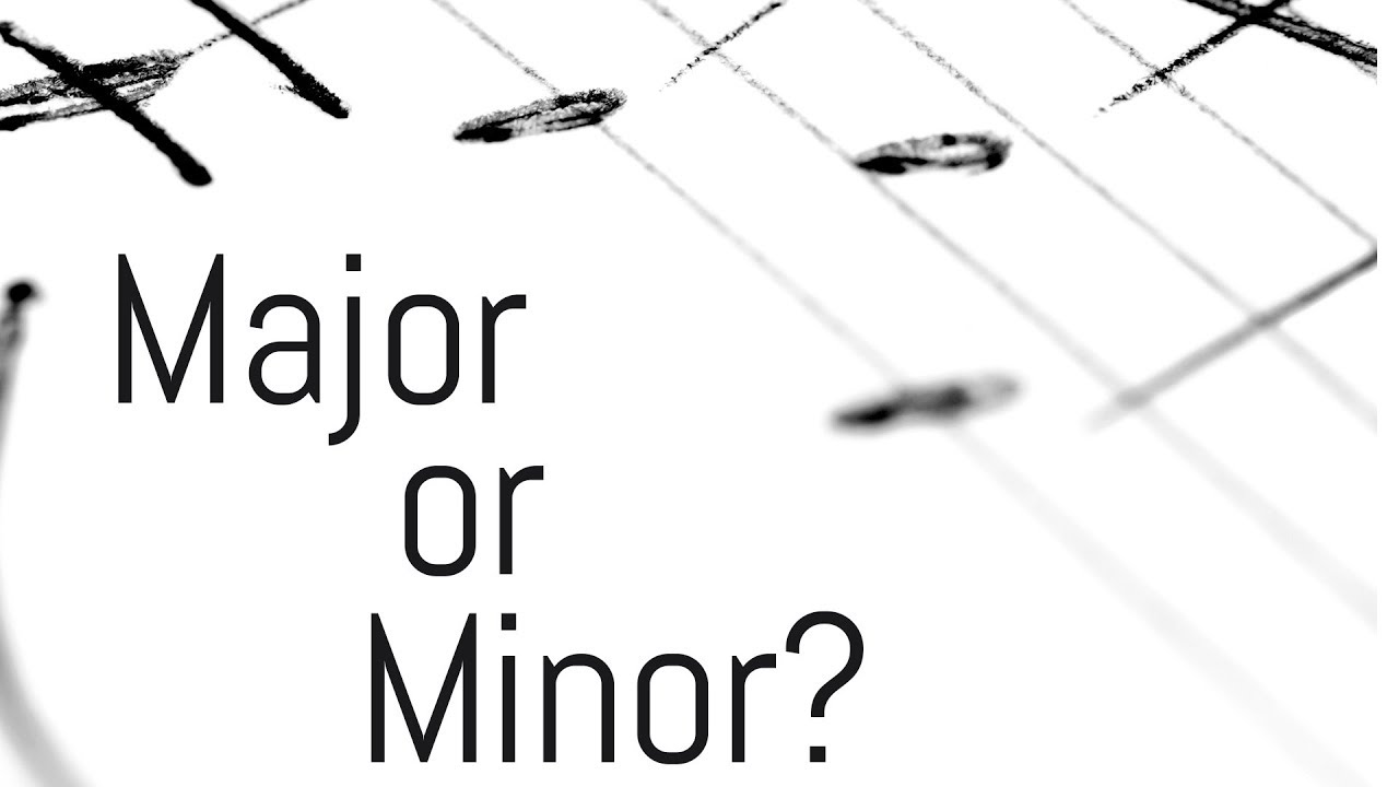 Telling A Major or Minor Story - YouTube