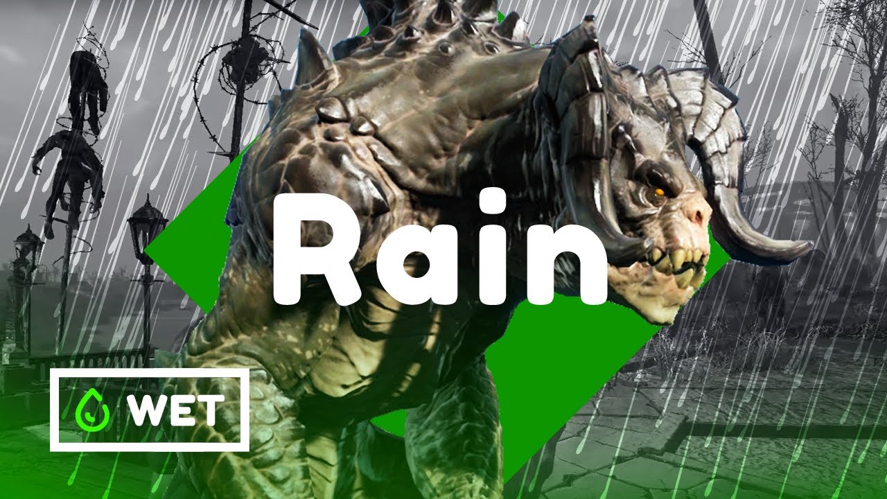 Getting wet in Fallout 4 - Rain Potion - YouTube