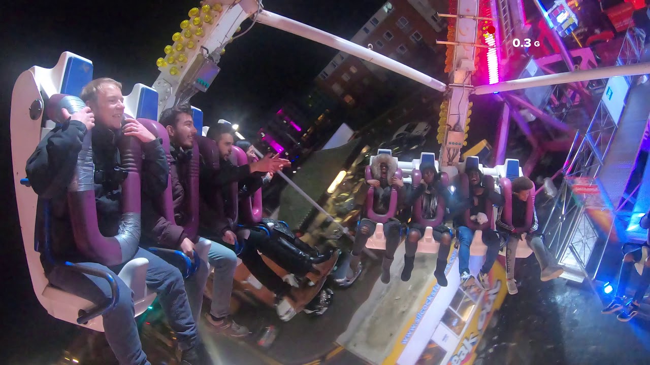 Freak Out Ride at Loughborough Fair 2019 Body Cam Video - YouTube