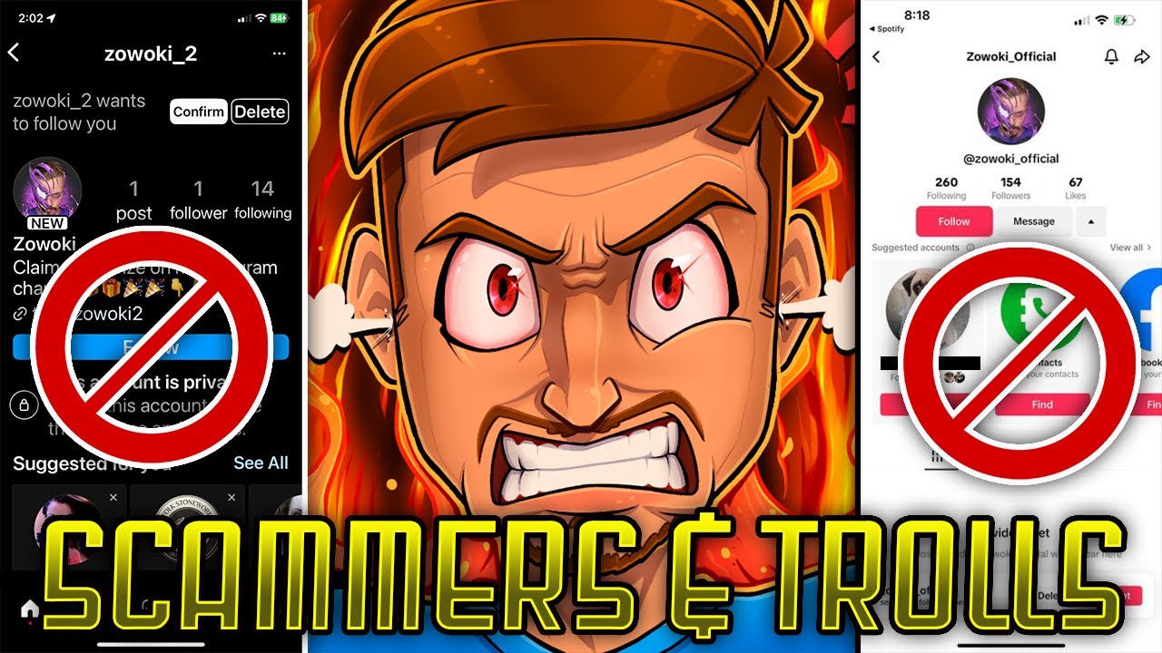 SCAMMERS AND TROLLS! (WATCH OUT FOR THESE!!!) - YouTube