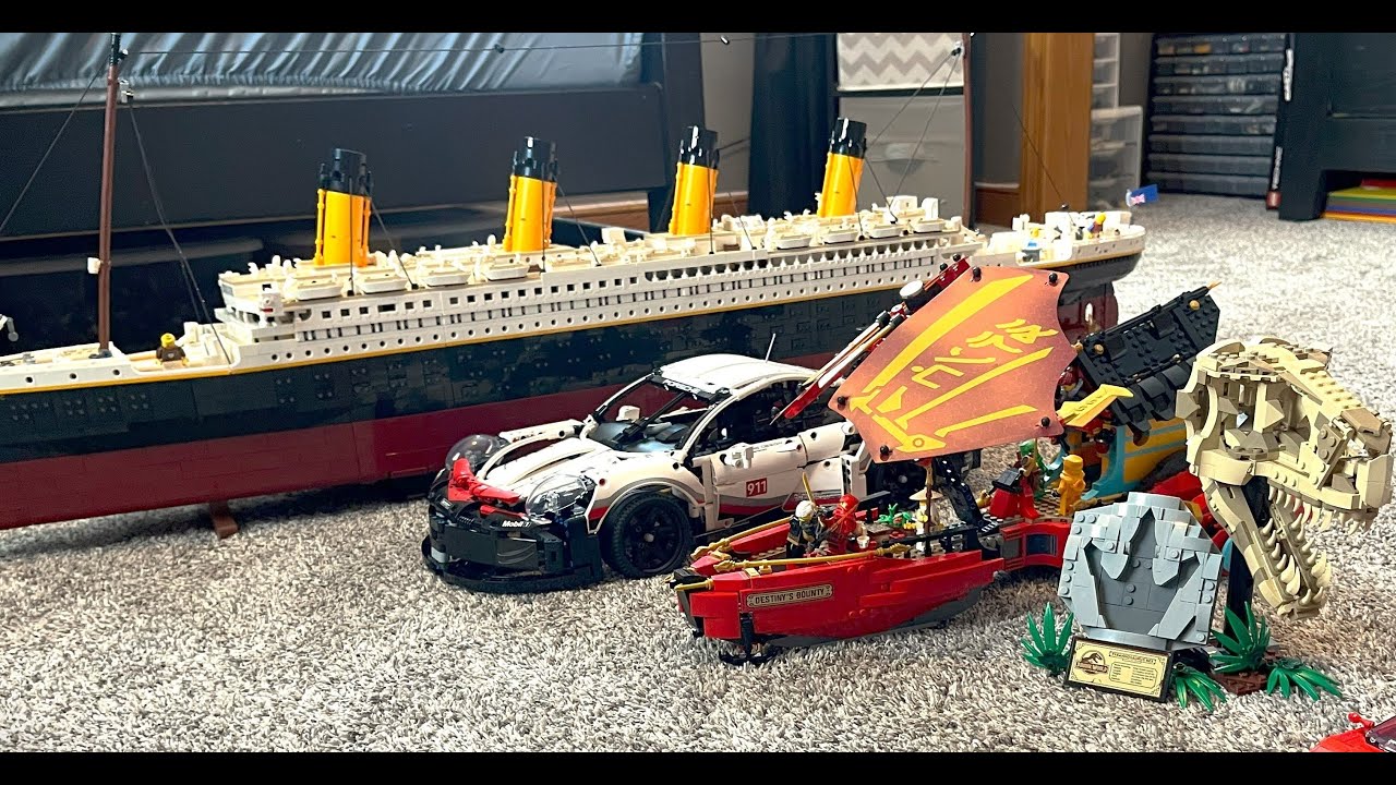 Comparing six Lego sets - YouTube