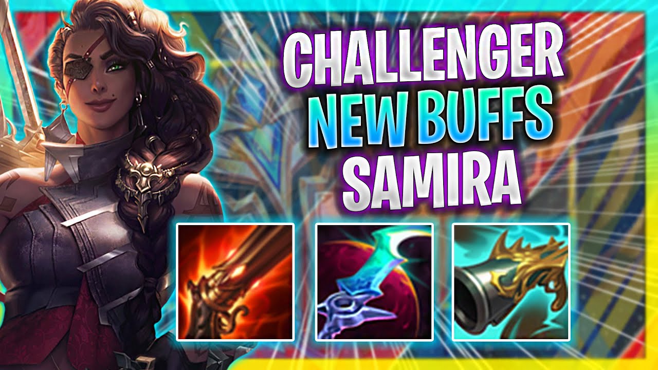 CHALLENGER IS A BEAST WITH SAMIRA NEW BUFFS! | Korean Challenger Plays ...