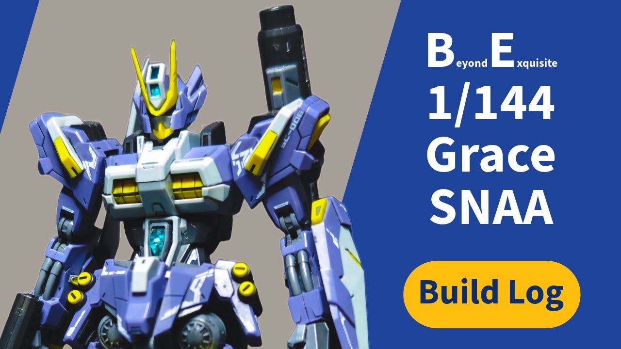 (Gunpla Build) SNAA 1/144 BE Thunder Incise Grace #stopmotion Review # ...