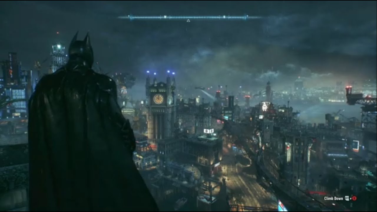 Batman Arkham knight - Relax or study with batman - 1 hour long - YouTube