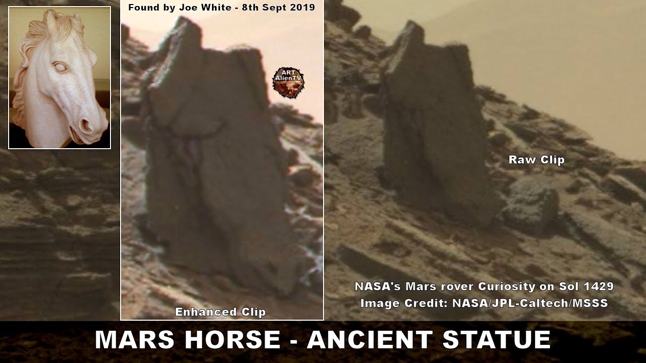 The MARS HORSE - Incredible Ancient Statue Found - ArtAlienTV - YouTube