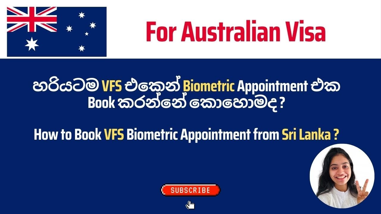How to Book Biometrics Appointment for Australian Visa / VFS ...