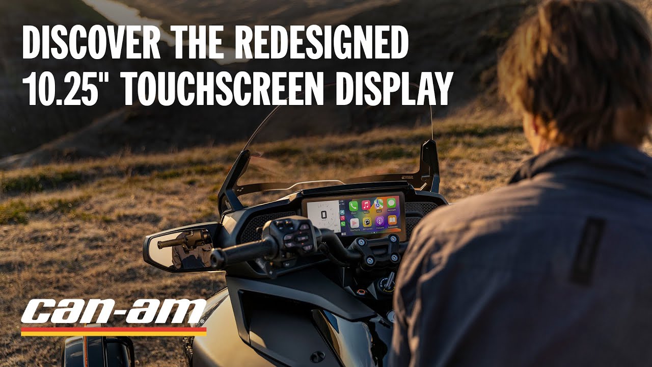 Discover the 10.25" Touchscreen Display | Can-Am - YouTube