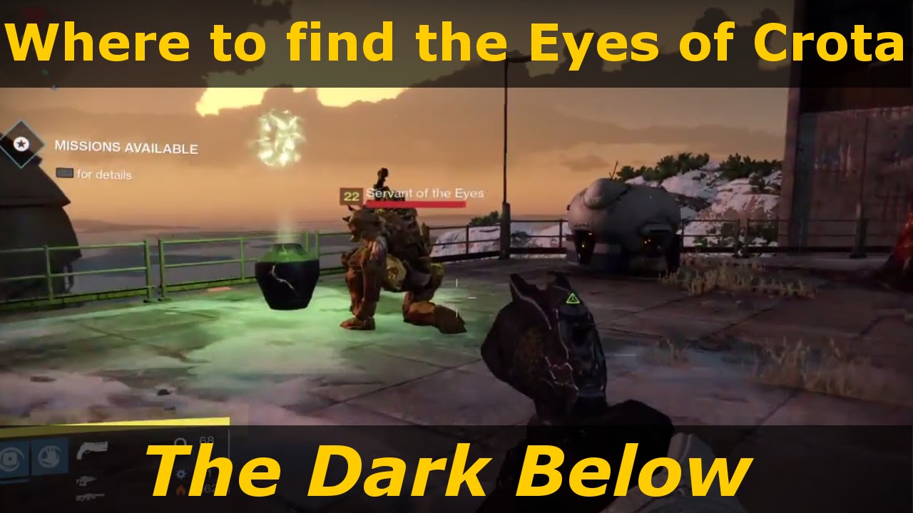 Destiny: Where to find the Eyes of Crota, Cosmodrome, the Dark Below ...