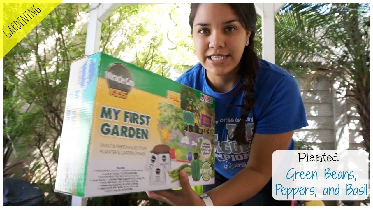 My First Garden Kit|Gardening Day - YouTube