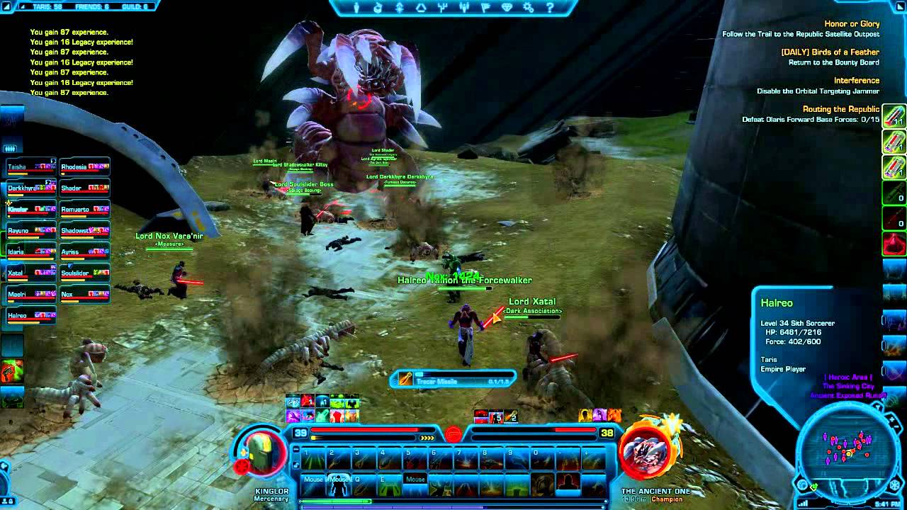 SWTOR: EPIC BOSS - The Ancient One - YouTube