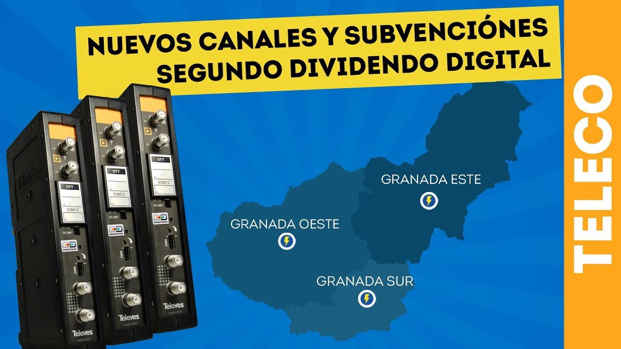 NUEVOS CANALES DEL SEGUNDO DIVIDENDO DIGITAL Y SUBVENCIONES - YouTube