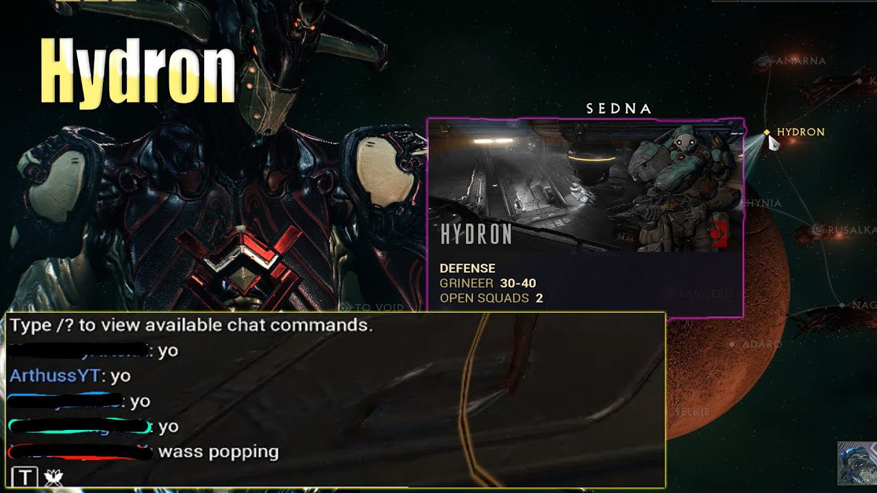 This is Hydron| Warframe - YouTube