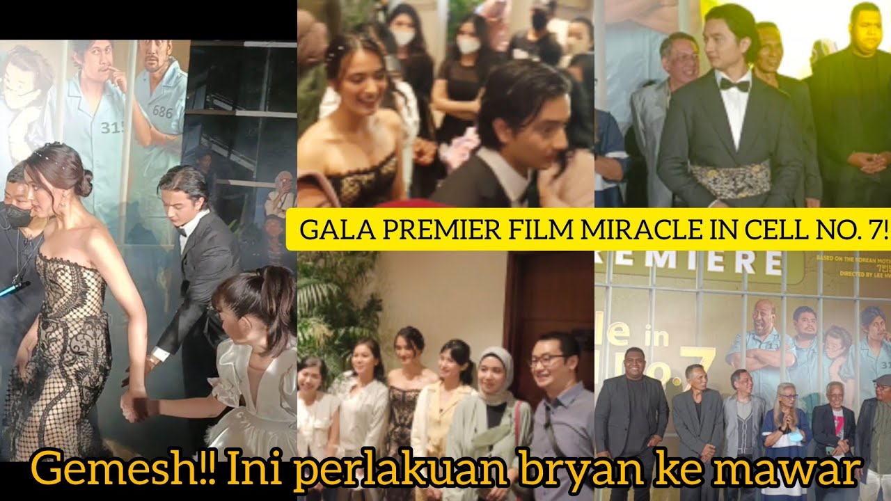 GALA PREMIER FILM MIRACLE IN CELL NO. 7! VINO BASTIAN, MAWAR, INDRO, RIGEN, INDRA JEGEL, BRYAN ...