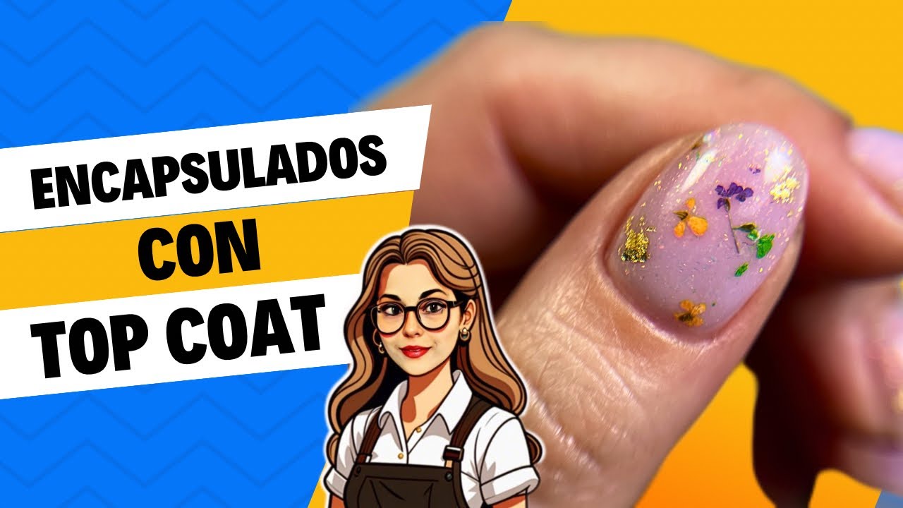 Cómo Encapsular Flores Secas en tus Uñas | Clase Gratis 💅🏻 - YouTube