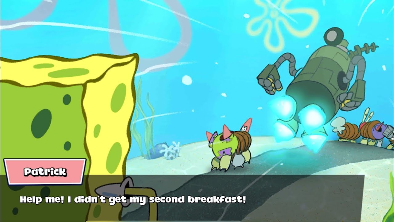SpongeBob SquarePants Patty Pursuit - Bikini Bottom Full Levels - YouTube