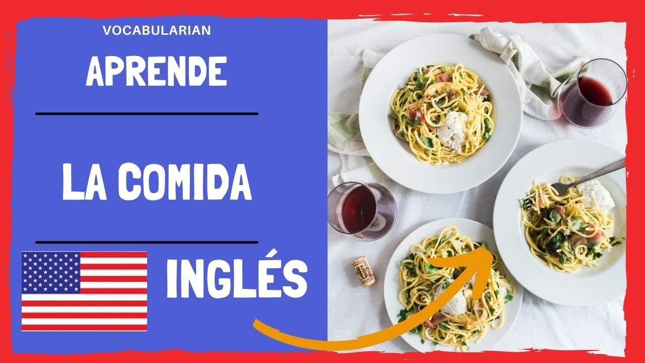 APRENDE la COMIDA en INGLÉS. The most popular snacks in english 🍲 - YouTube