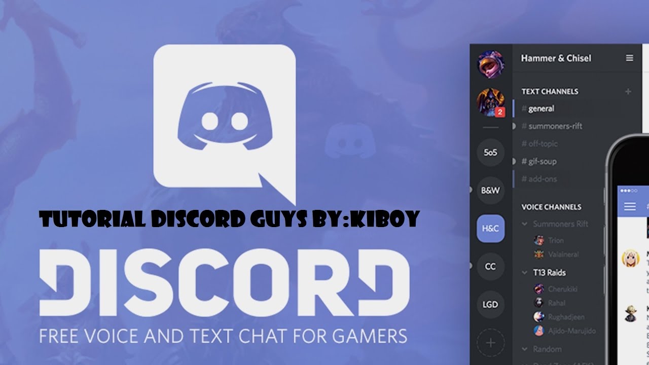 TUTORIAL DISCORD GUYS!! - YouTube