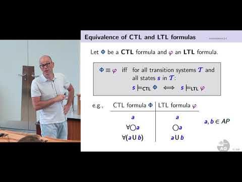 Lecture 18 LTL versus CTL - YouTube