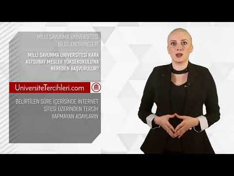 Milli Savunma Üniversitesi Kara Astsubay Meslek Yüksekokulu’na Nereden Başvurulur