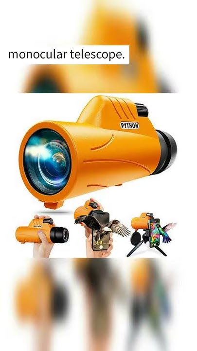 Python Explorer Monocular Telescope #shorts #telescope #monoculares ...