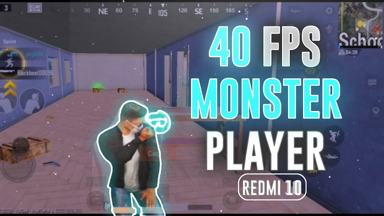 40 FPS MONSTER PLAYER | BGMI MONTAGE | REDMI 10 | SinnerGamingYt - YouTube