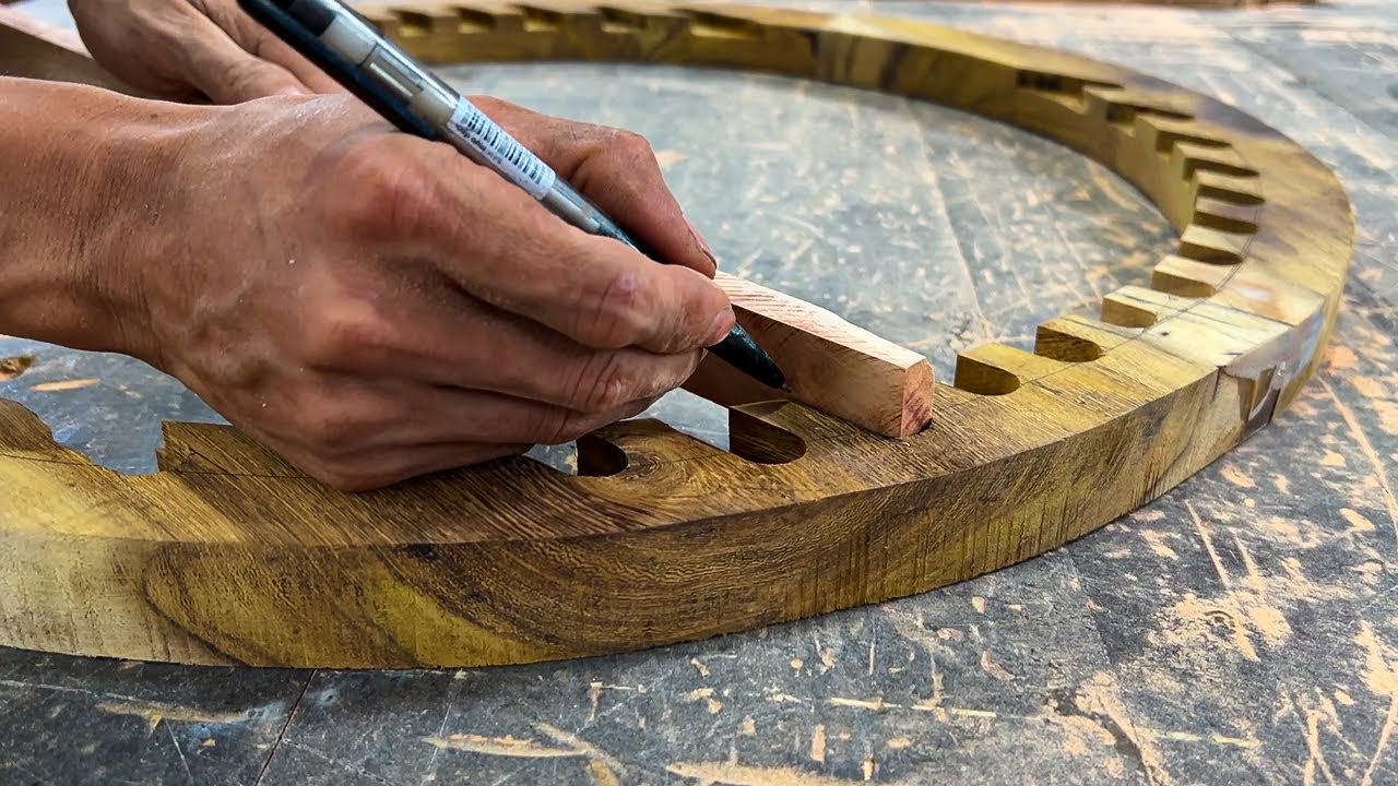 Amazing Woodworking Projects // DIY Unique Japanese Indoor Coffee Table ...