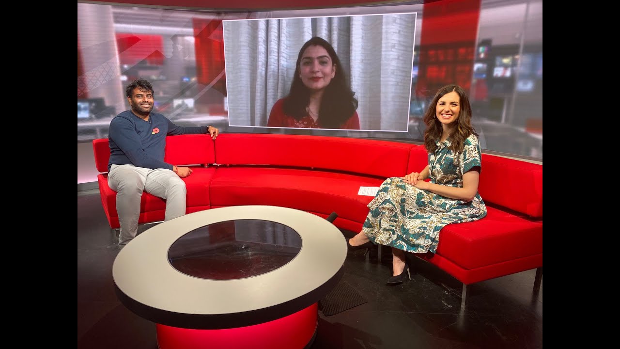 BBC YORKSHIRE LOOK NORTH TV INTERVIEW HARESH SOOD & NITASHA KOHLI-ARORA ...