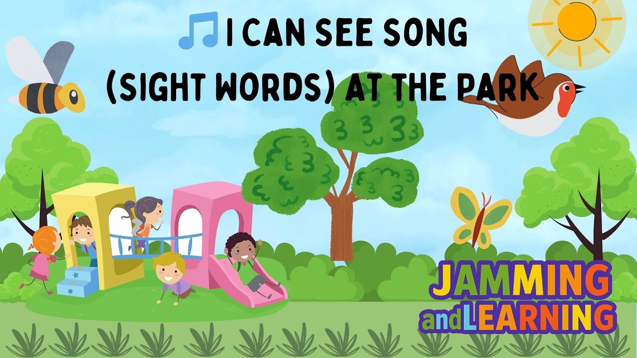 I See Song | Learning "I Can See" for Kids | 🎶🌳🎈 - YouTube