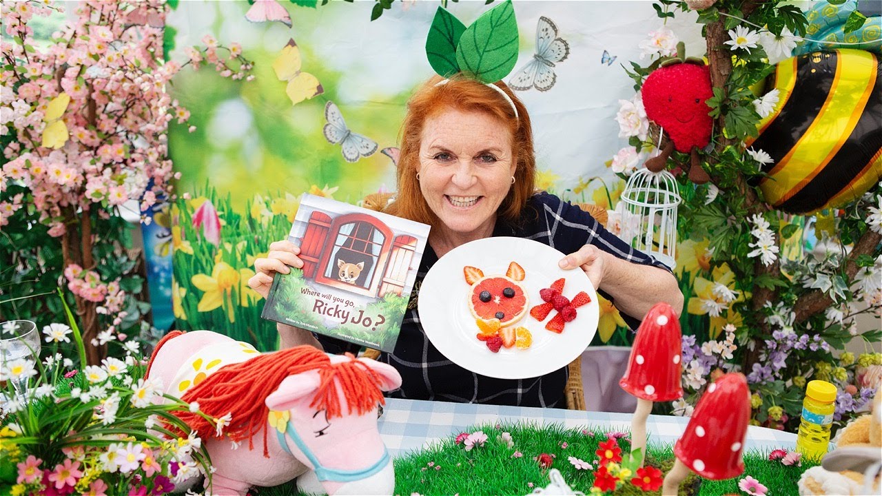 Sarah Ferguson reading Where Will You Go, Ricky Jo? by Tom Murdoch ...