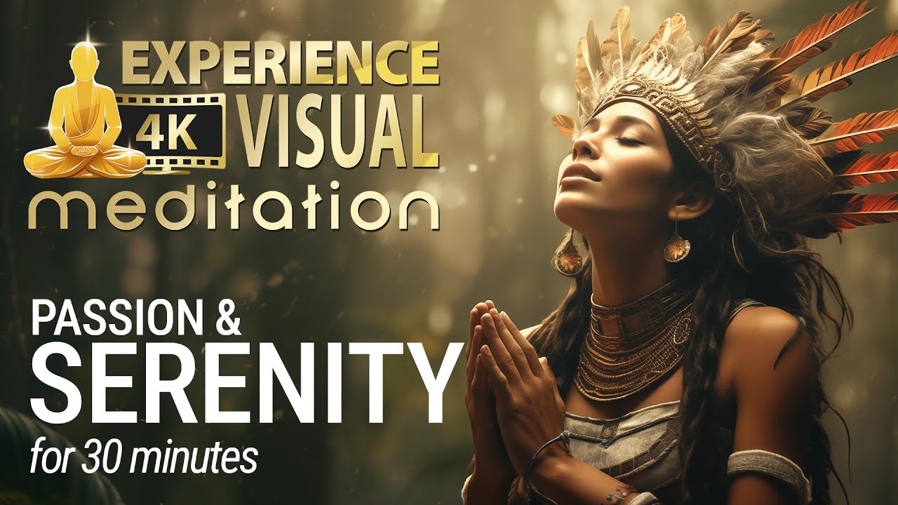 Calm Your Heart with Visual Meditation. Relaxing Music for Stress ...