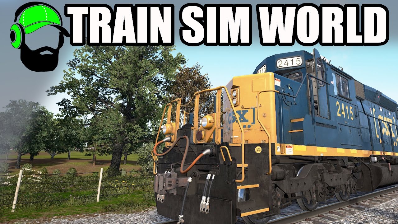 Train Sim World CSX Heavy Haul - Exploring in Service Mode - YouTube