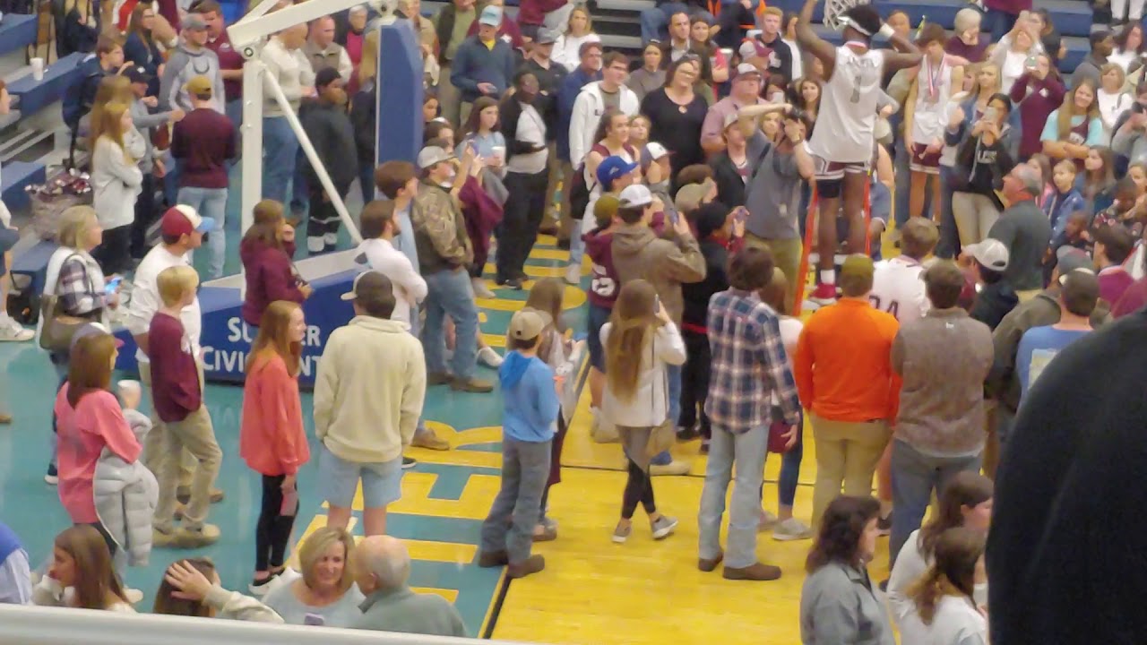 Feb 29 2020 Clarendon Hall net cutting - YouTube