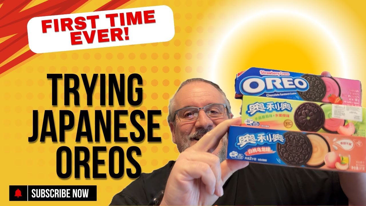 First Time Trying Japanese Oreos - YouTube